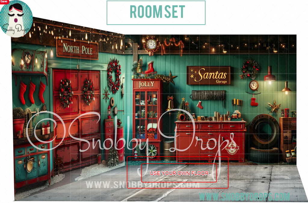 Whimsyville Gate 2-Piece Fabric Room Set by Snobby Drops USA