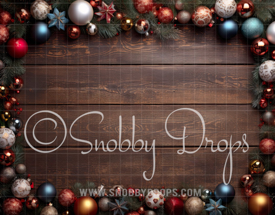 Christmas Ornaments Newborn Fabric Wee Drop by Snobby Drops