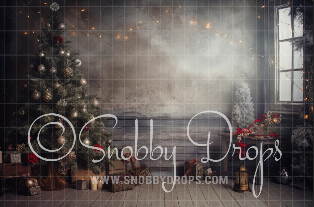 Snobby Drops Christmas Studio Fabric Backdrop Made in the USA