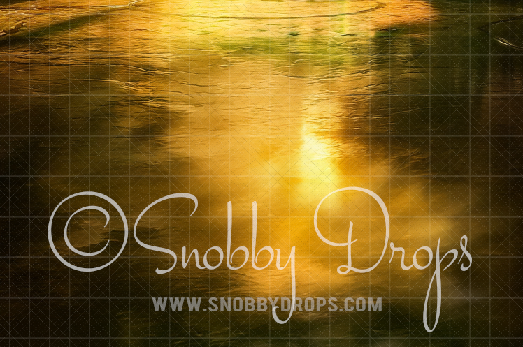 Oz Portal Window Floor Fabric or Rubber Backed Floor by Snobby Drops