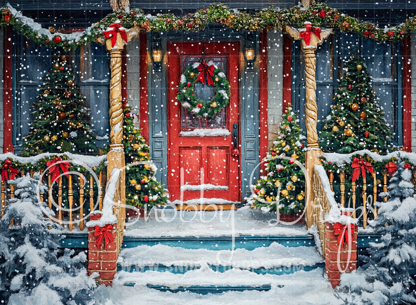 Christmas Porches – Snobby Drops