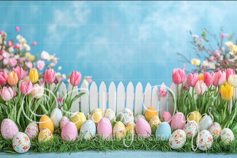 Perfect Easter Fabric Backdrop by Snobby Drops USA