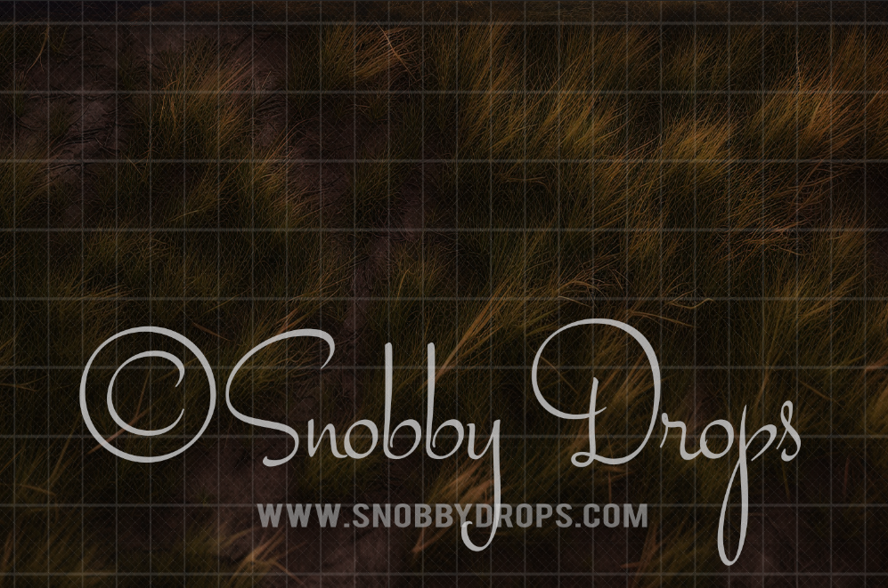 Snobby Drops Spooky Lawn Rubber Backed Floor Made in the USA