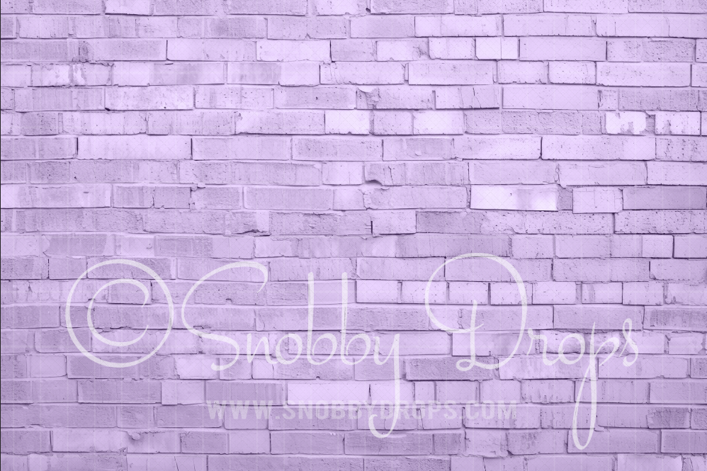 Snobby Drops Sugar Plum Brick Floor Made in the USA